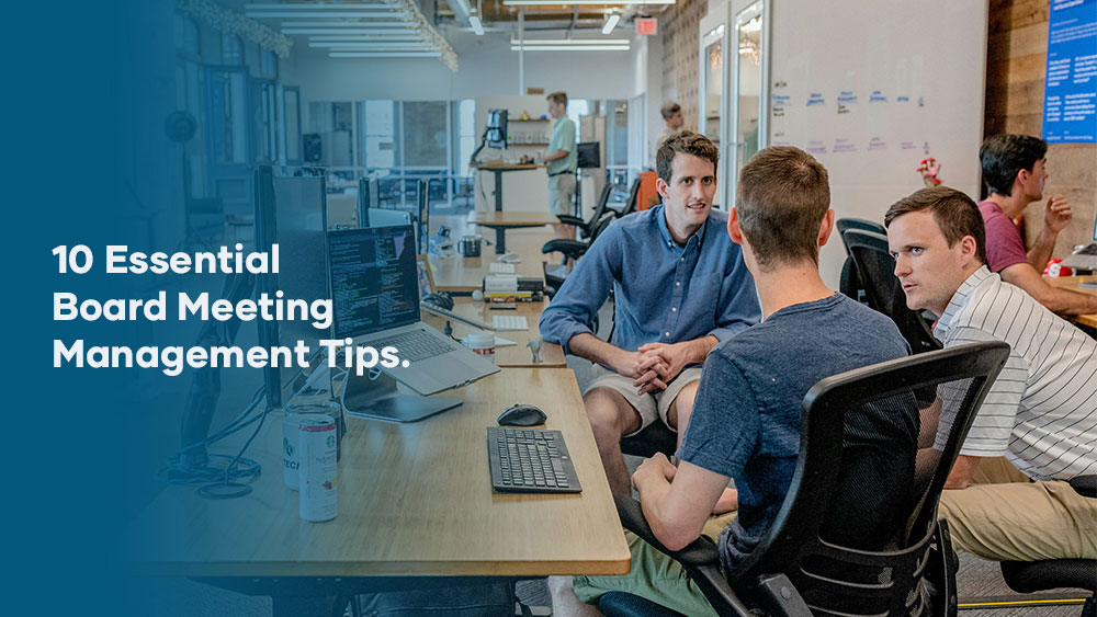 Diskus - 10 Essential Board Meeting Management Tips for Streamlined ...
